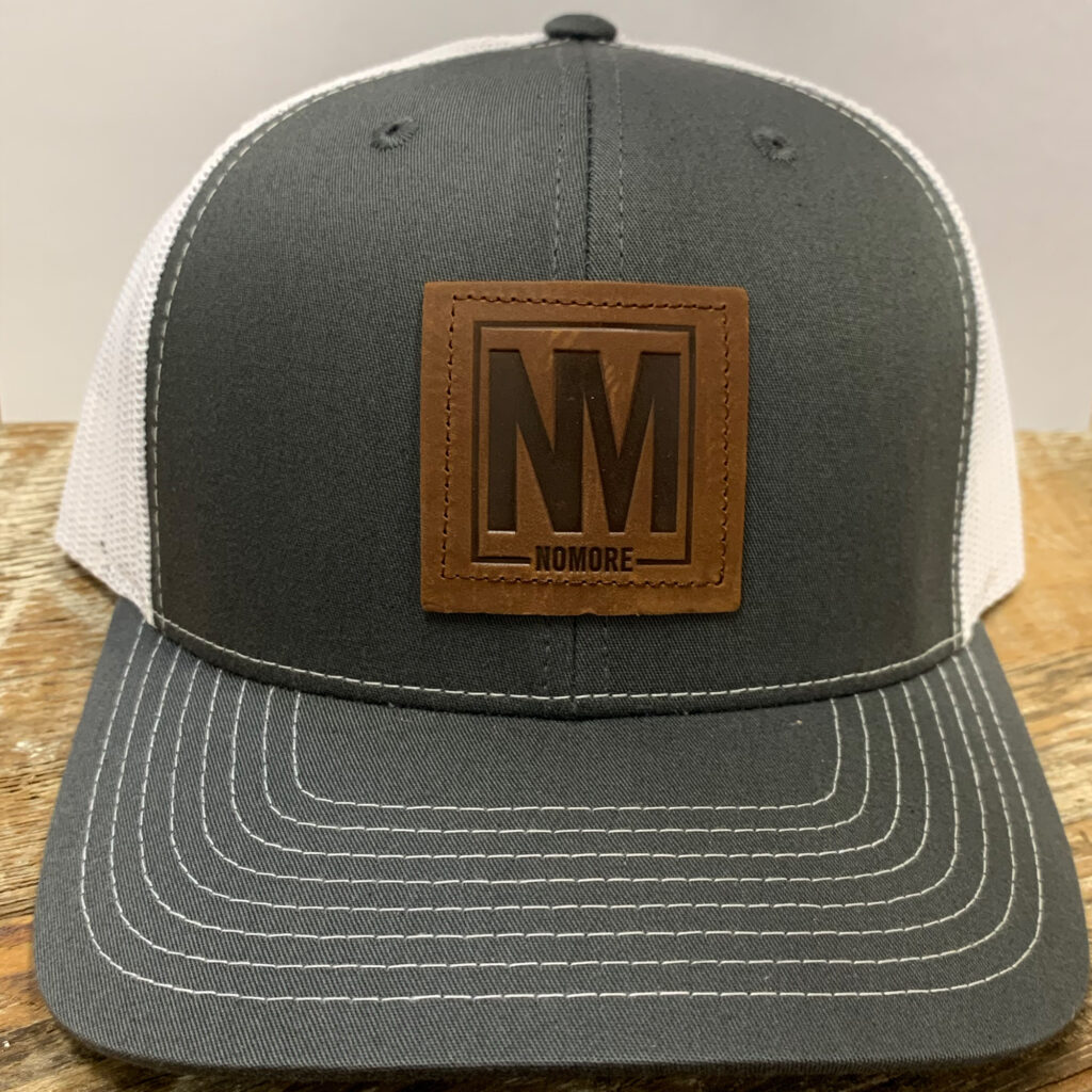 Hat- Charcoal/White - The No More Foundation | A Non-Profit ...